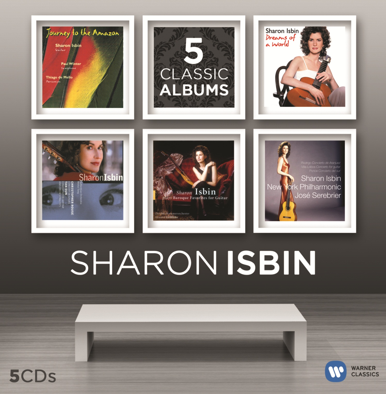 Sharon Isbin: 5 Classic Albums | Warner Classics