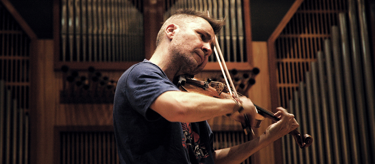 Male Violinist Nigel