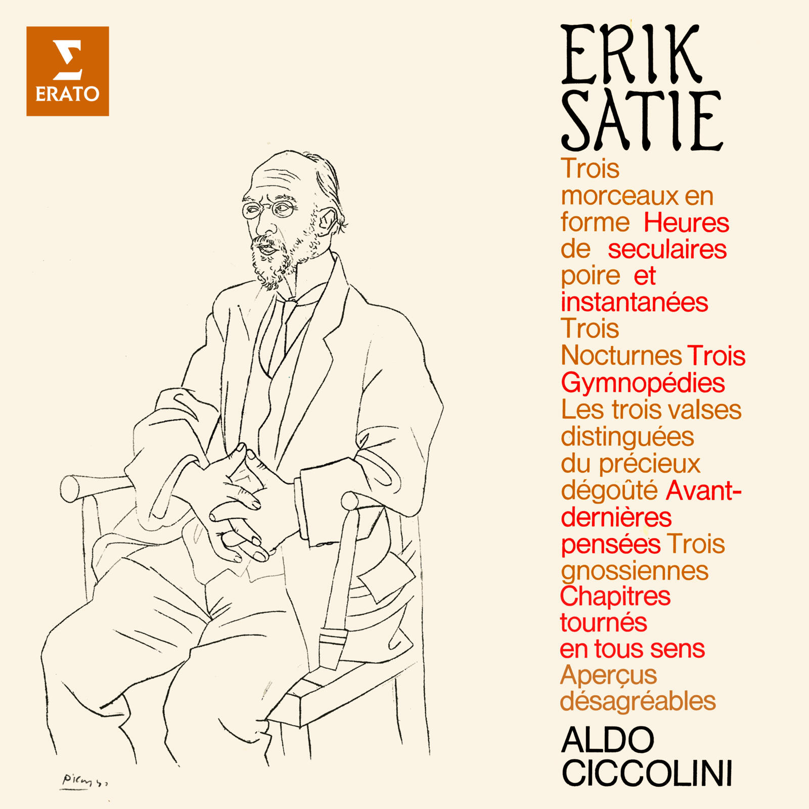 Satie: Morceaux en forme de poire, Heures séculaires et instantanées ...
