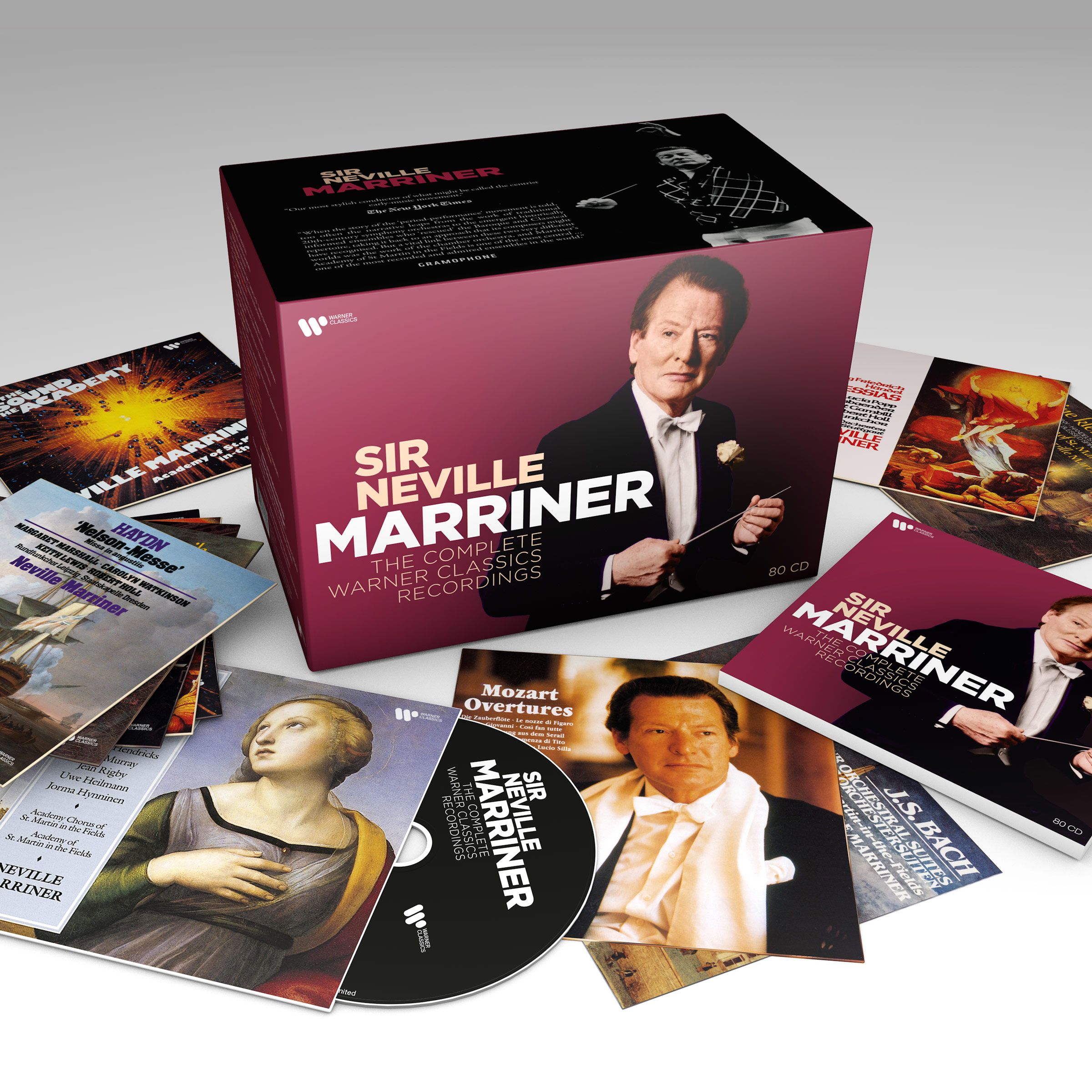 Sir Neville Marriner The Complete Warner Classics Recordings (80 CD ...