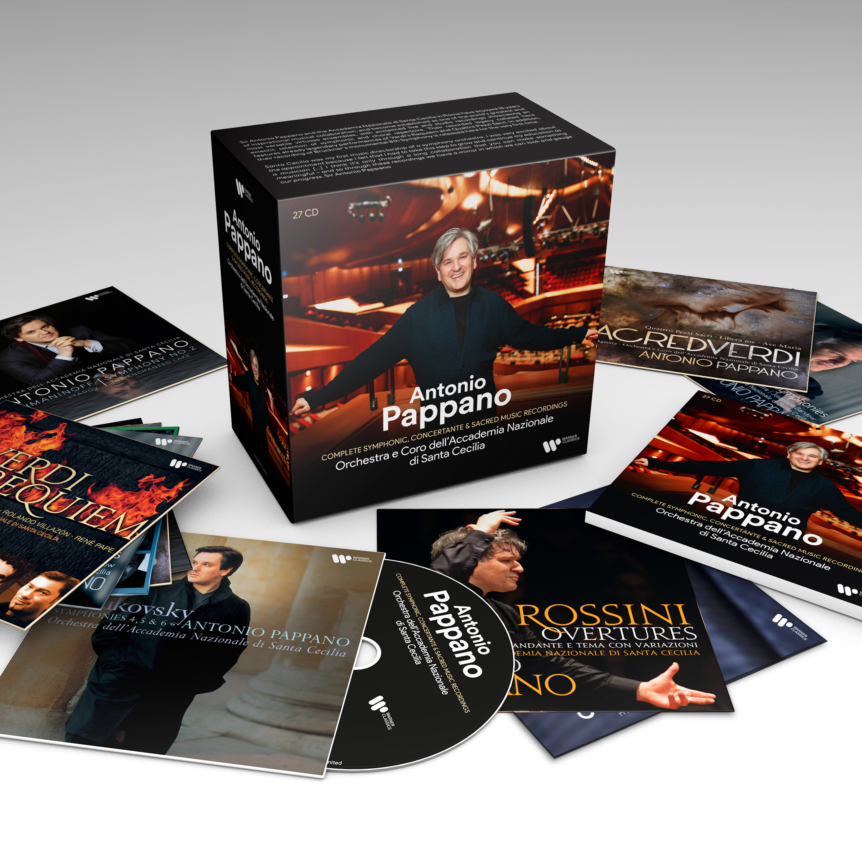 Antonio Pappano - Complete Symphonic, Concertante & Sacred Music ...