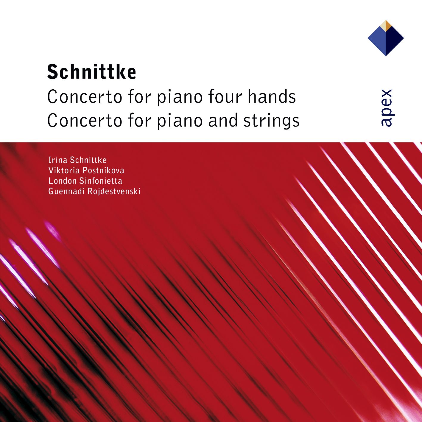 Schnittke: Concerto for Piano 4 Hands & Concerto for Piano & Strings ...