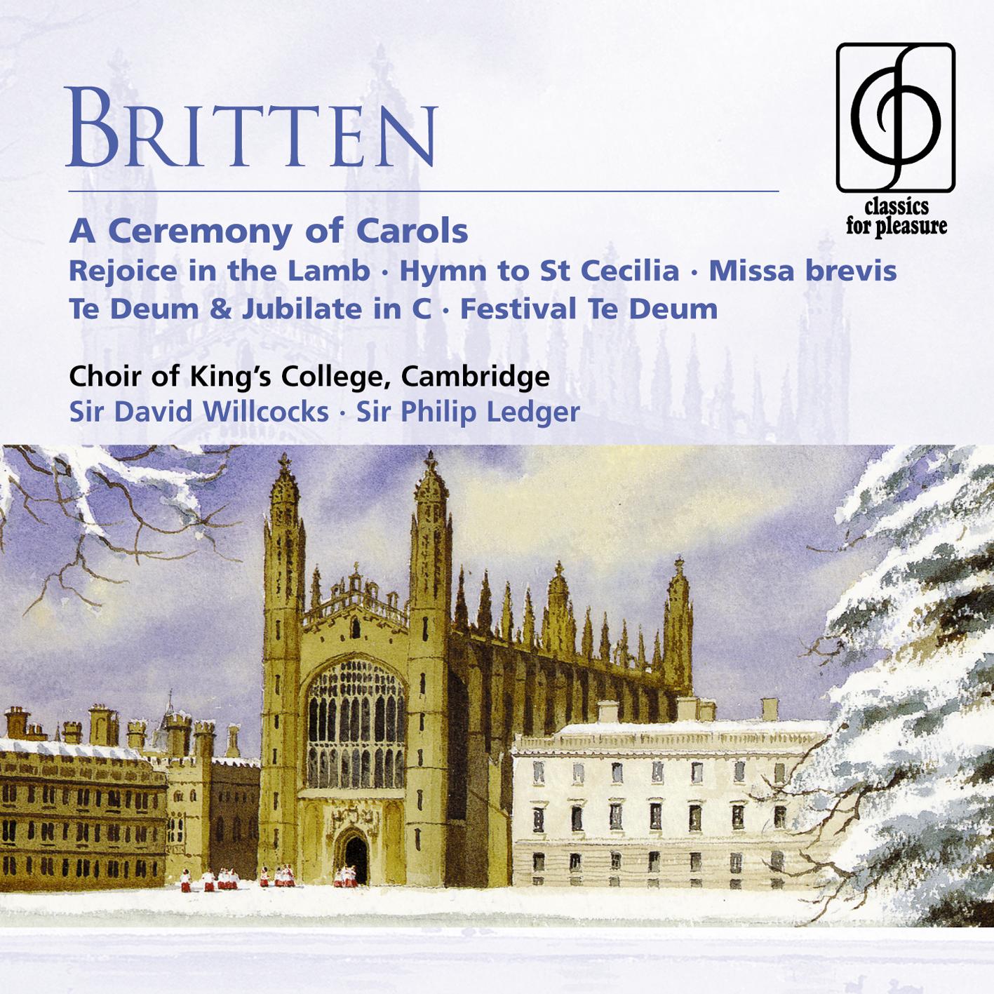 Britten: A Ceremony of Carols etc. | Warner Classics