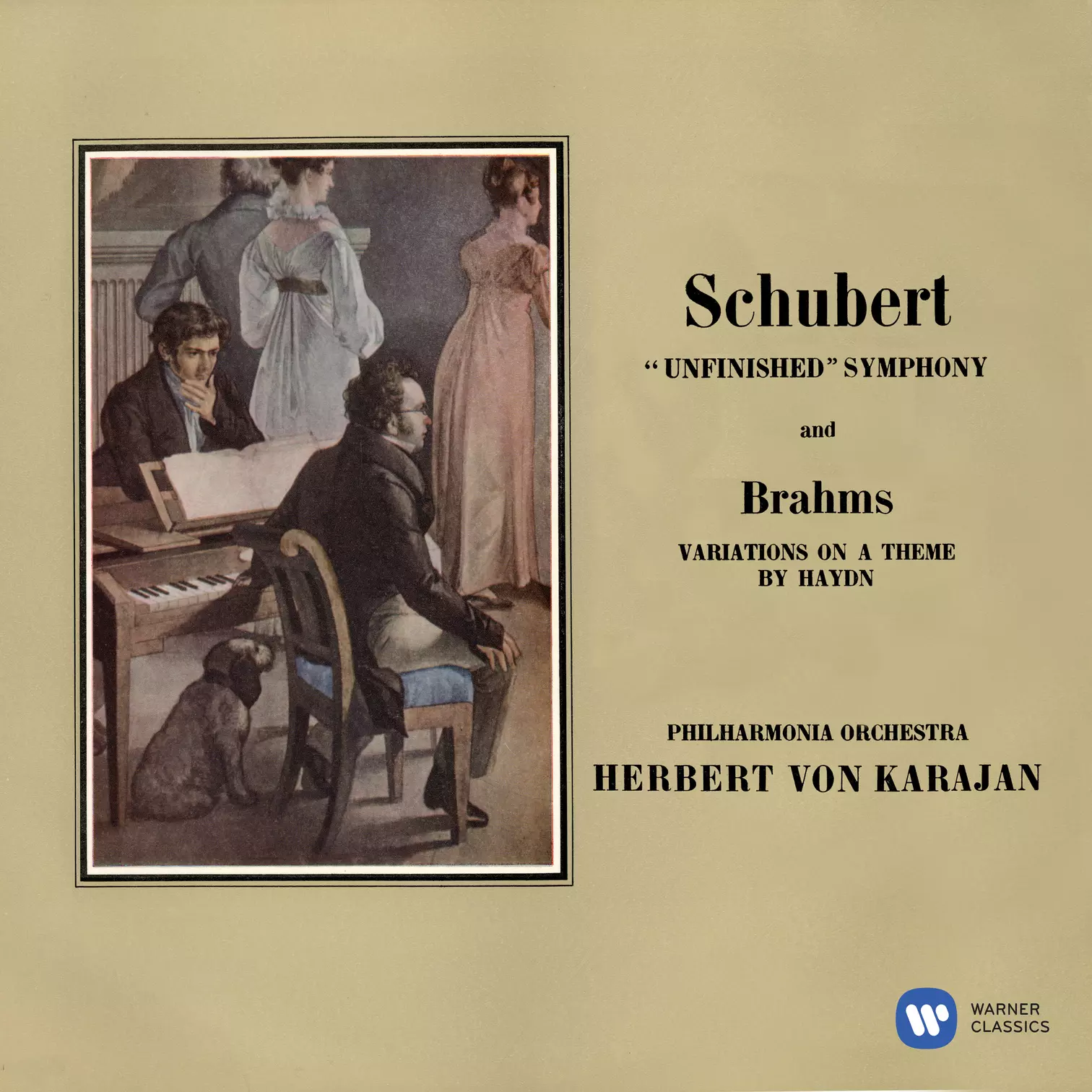 Schubert: Symphony No. 8 "Unfinished" - Brahms: Variations on a Theme by Joseph Haydn | Warner ...