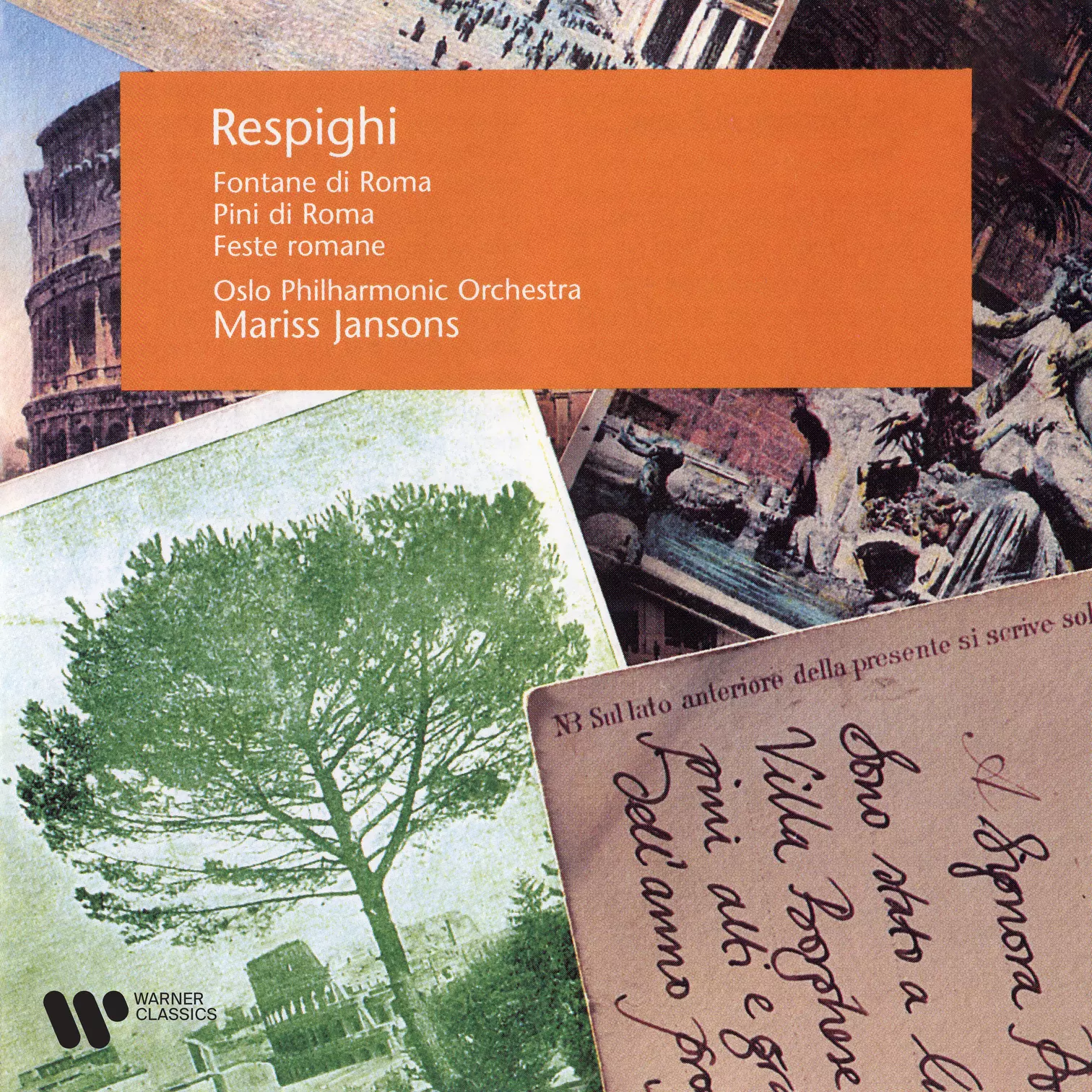 Respighi: Pini di Roma, Fontane di Roma & Feste Romane | Warner Classics