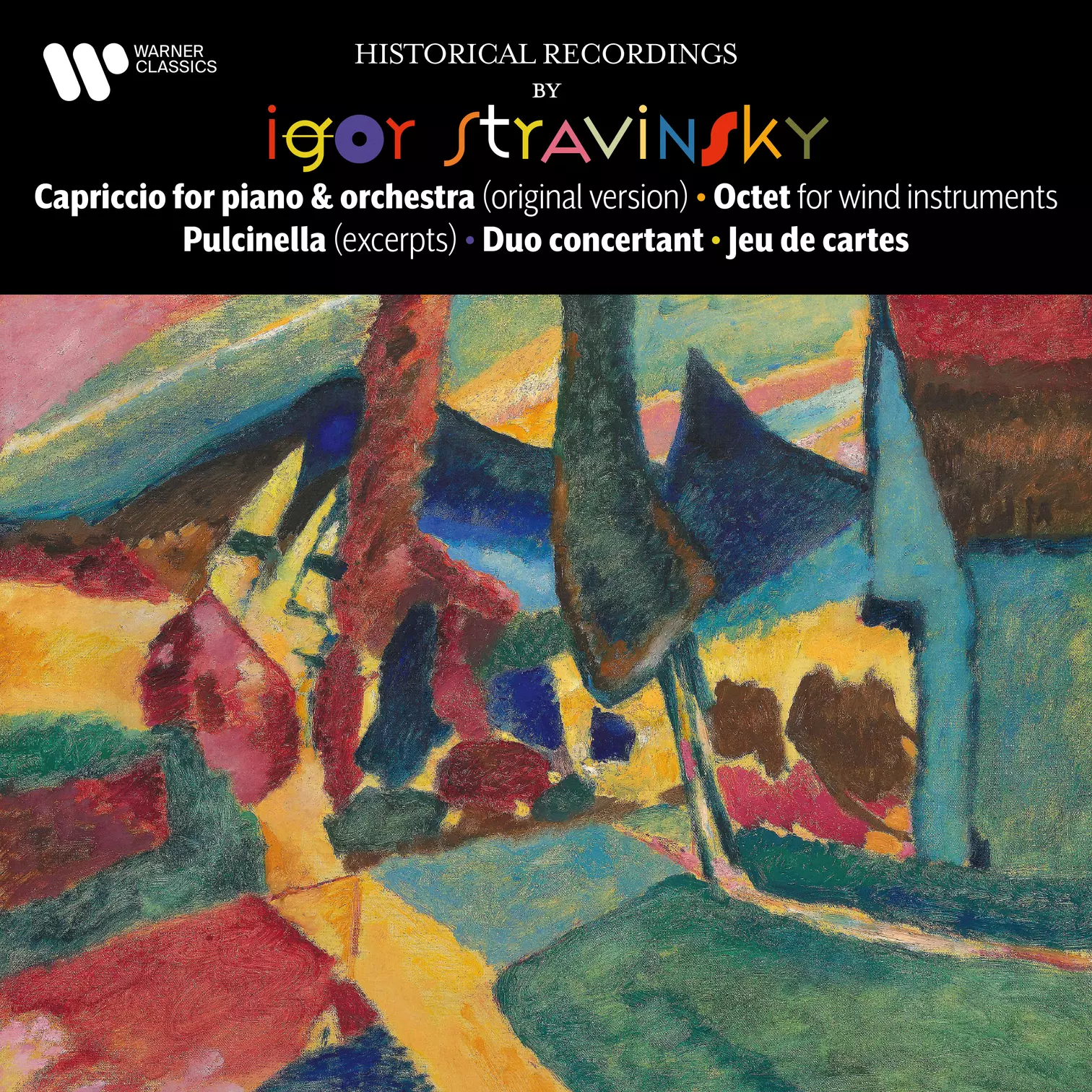 Stravinsky: Capriccio, Octet, Pulcinella, Duo concertant & Jeu de ...