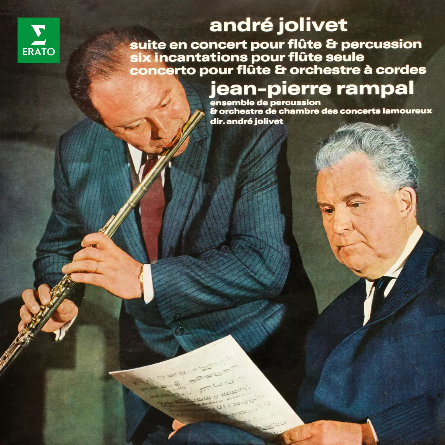Jolivet: Suite en concert, Incantations & Concerto pour flûte | Warner ...