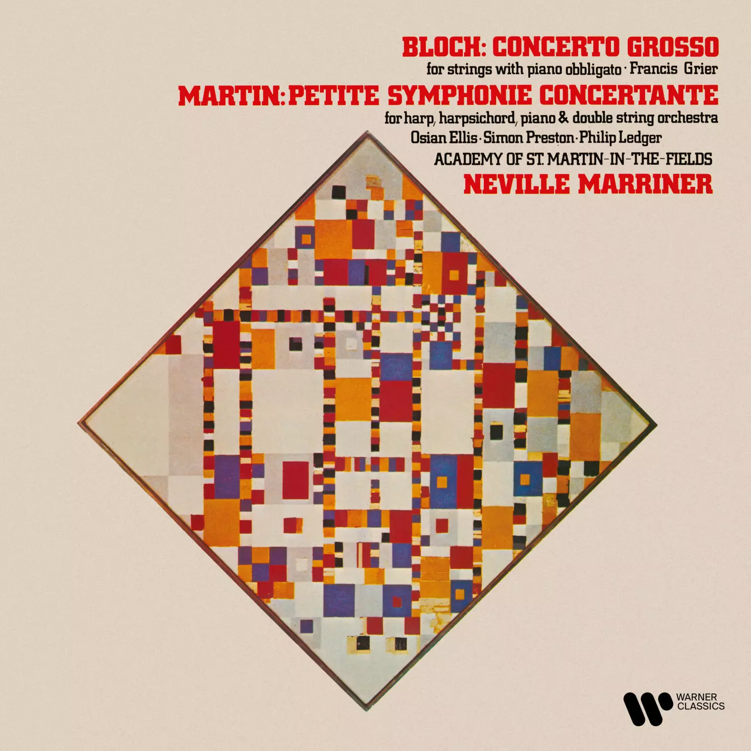 Bloch: Concerto grosso - Martin: Petite symphonie concertante | Warner ...