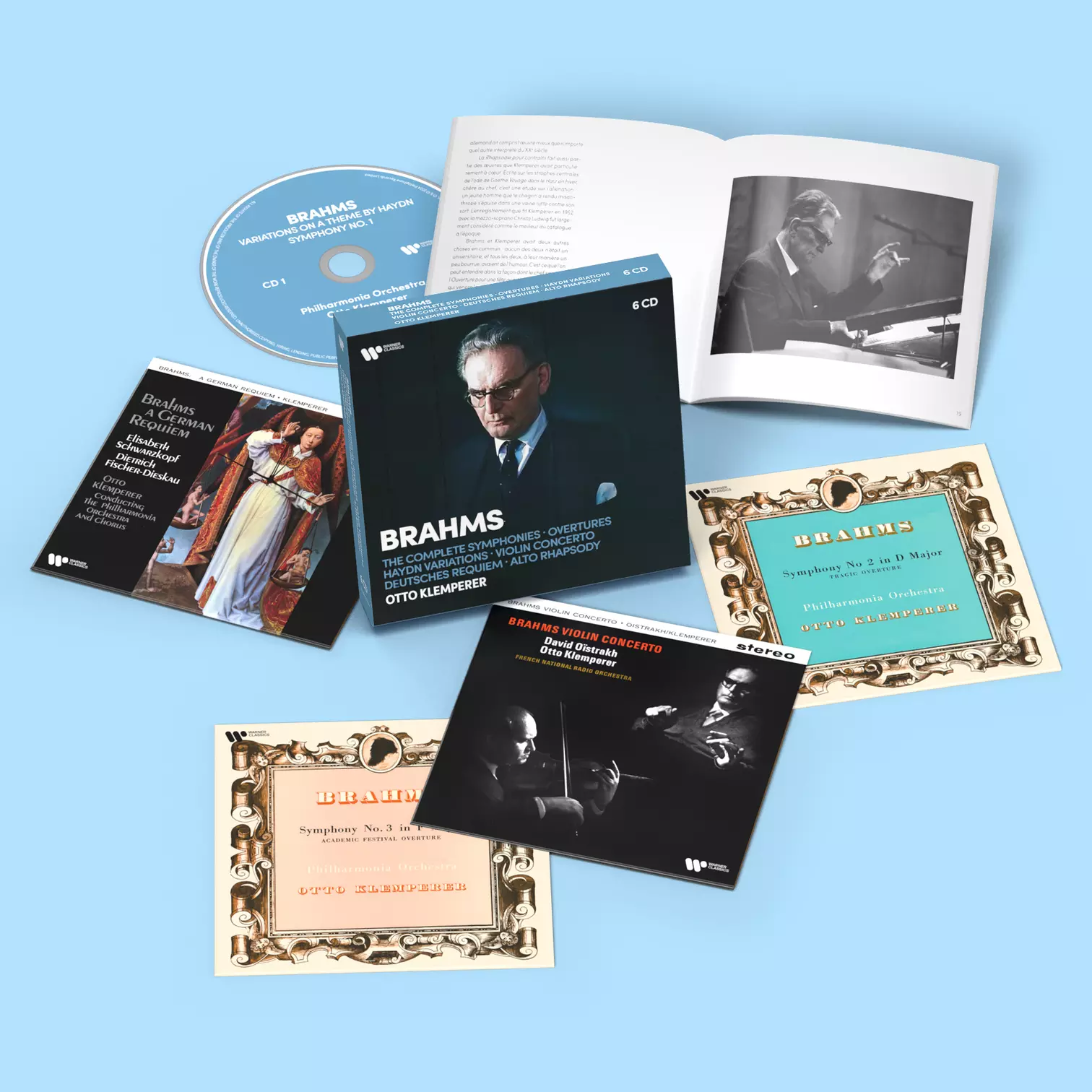 Brahms: Complete Symphonies, Overtures, Haydn Variations, Violin ...