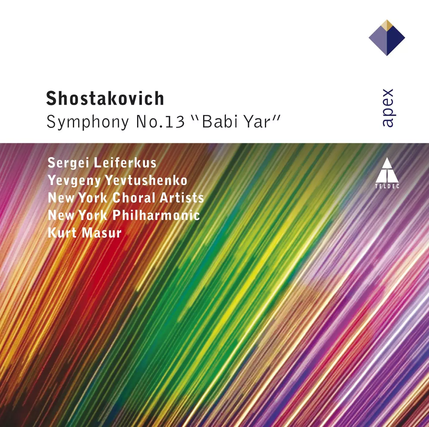 Shostakovich: Symphony No. 13 "Babi Yar" | Warner Classics