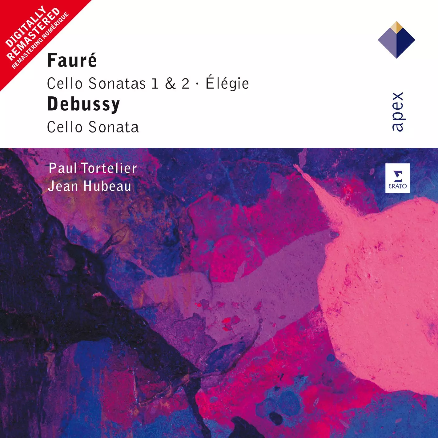 Fauré: Cello Sonatas Nos 1, 2, Elégie & Debussy: Cello Sonata | Warner ...